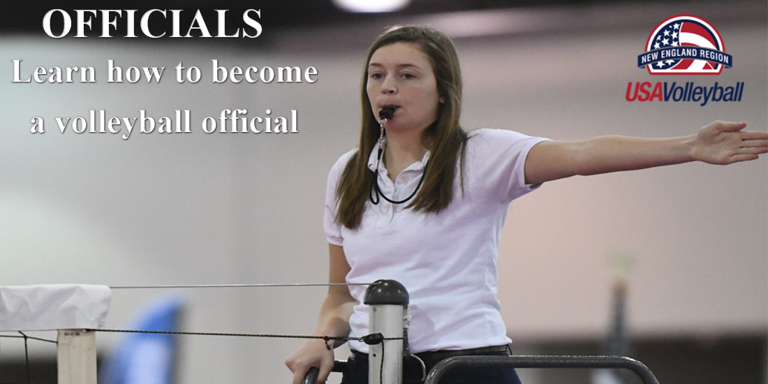 Officials Division – New England Region Volleyball Association